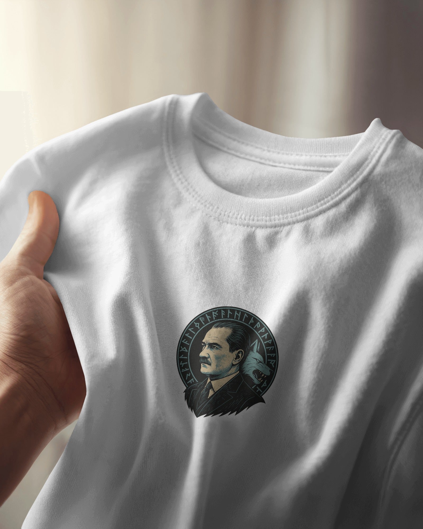The Bozkurt Ata - Unisex Oversize T-Shirt – GÖKTÜRK WEAR